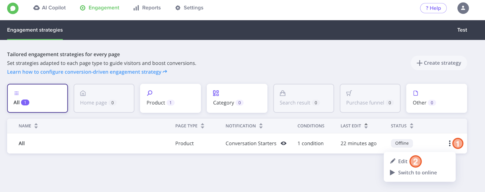 Set up your Conversation Starters after onboarding – Help Center iAdvize